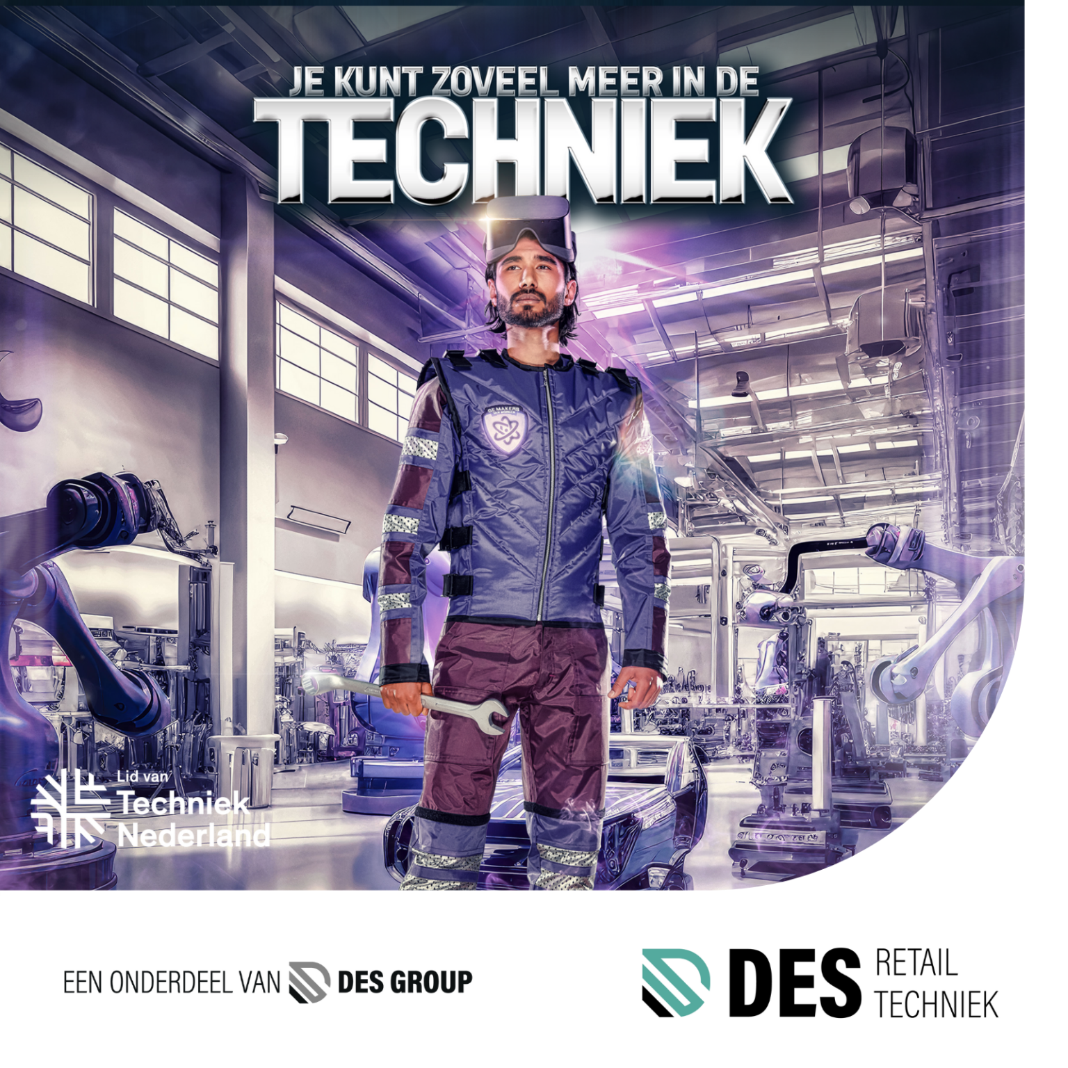 Je kunt zoveel meer in de techniek! - Des Retail Techniek